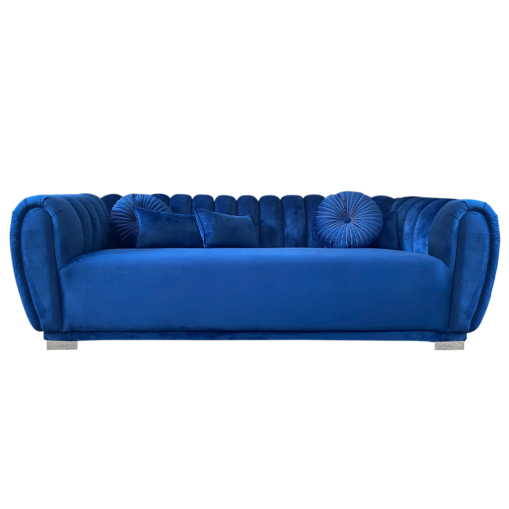 Navy Velvet Sofa Nz Cabinets Matttroy